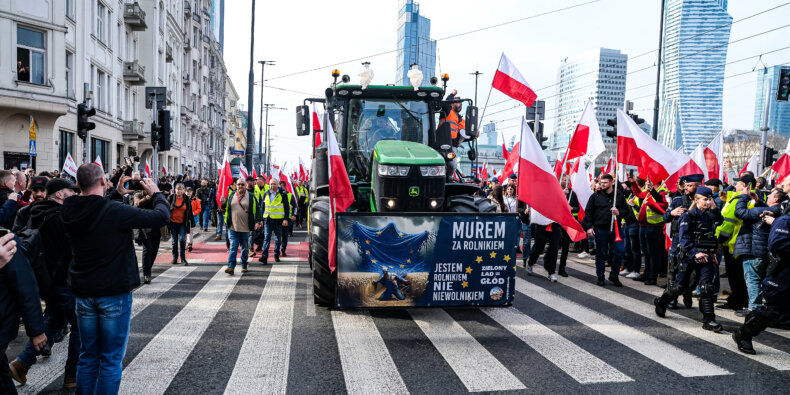 Protest rolników | Warszawa.pl